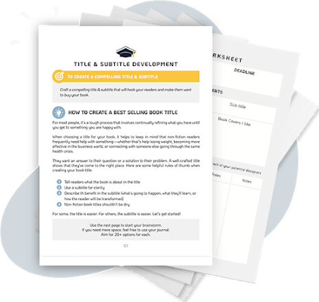 Start your complete, book cover design checklist today!